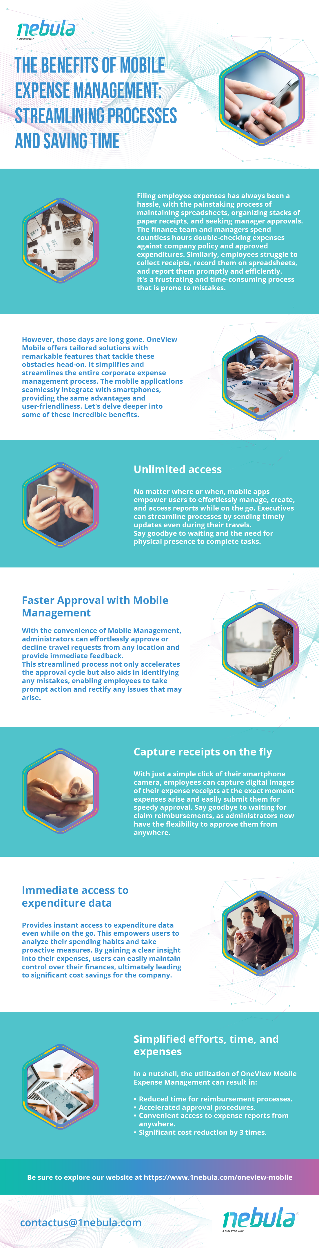 INFOGRAPHIC: The Benefits of Mobile Expense Management: Streamlining Processes and Saving.